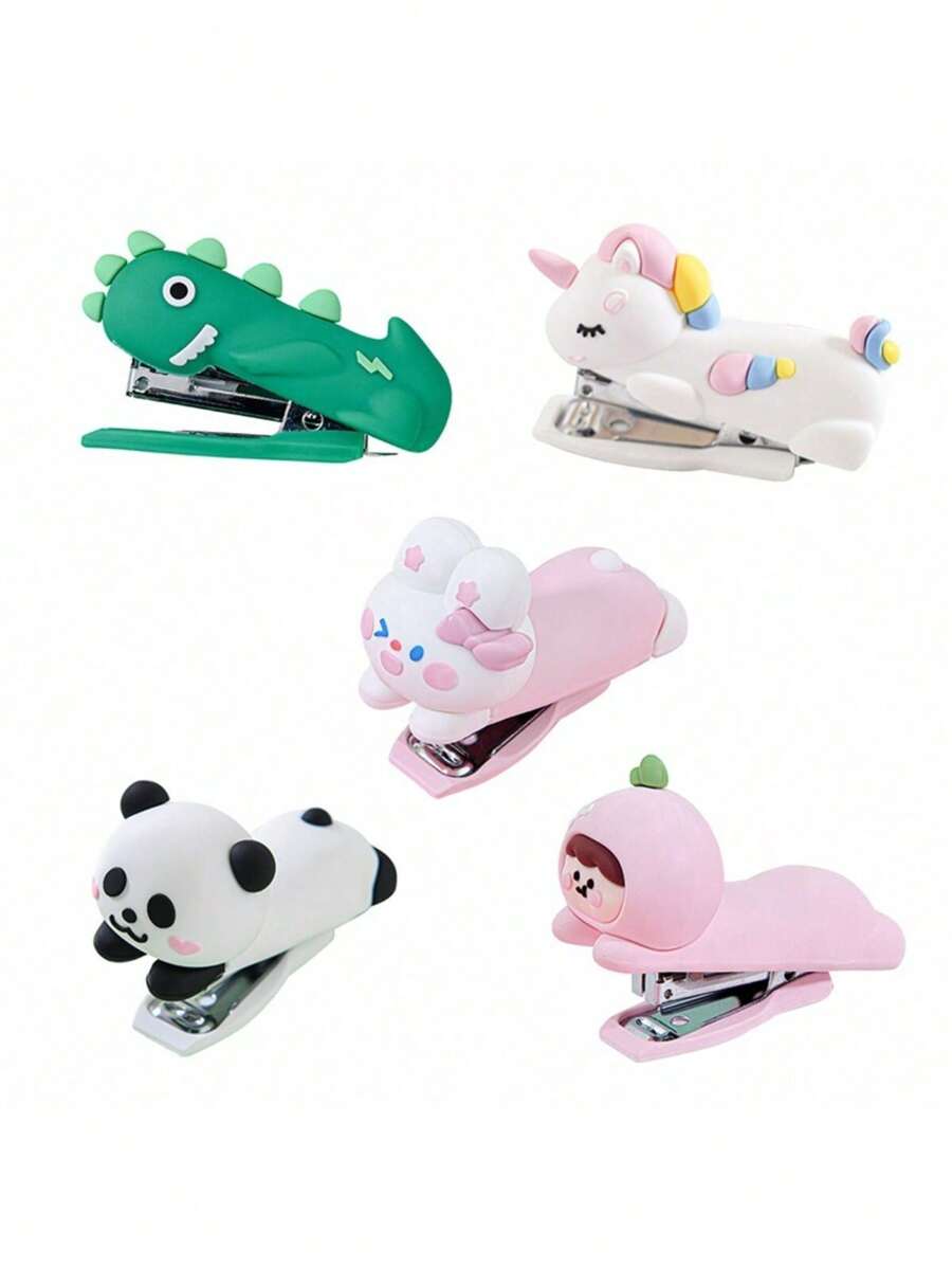 Cartoon Unicorn Stapler. No. 10 Panda Stapler. Creative Little Dinosaur ...
