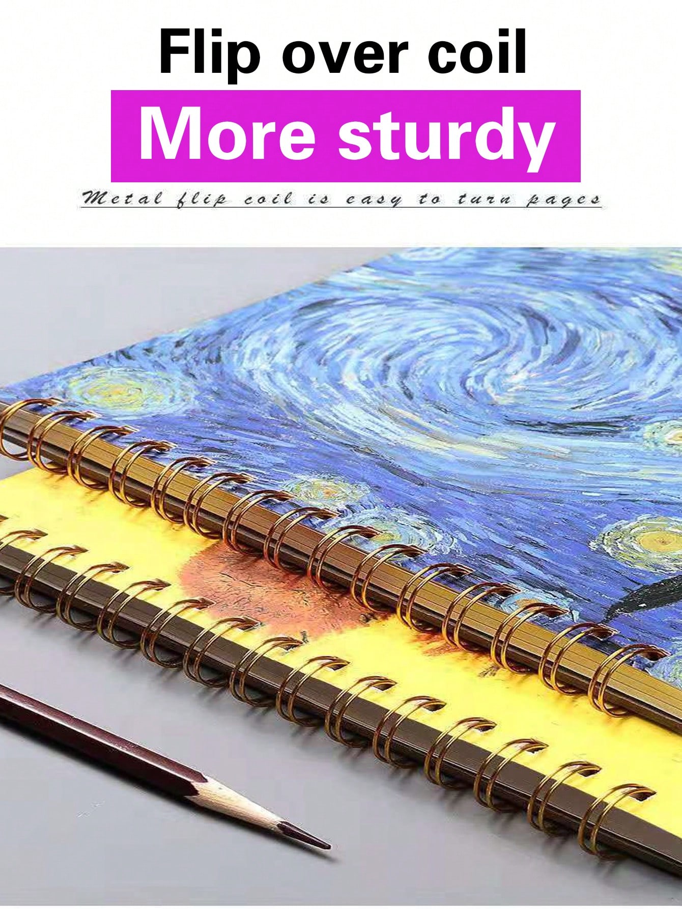 50 Sheets A4 Thicker Blank Sketch Book, Student Children Drawing ...