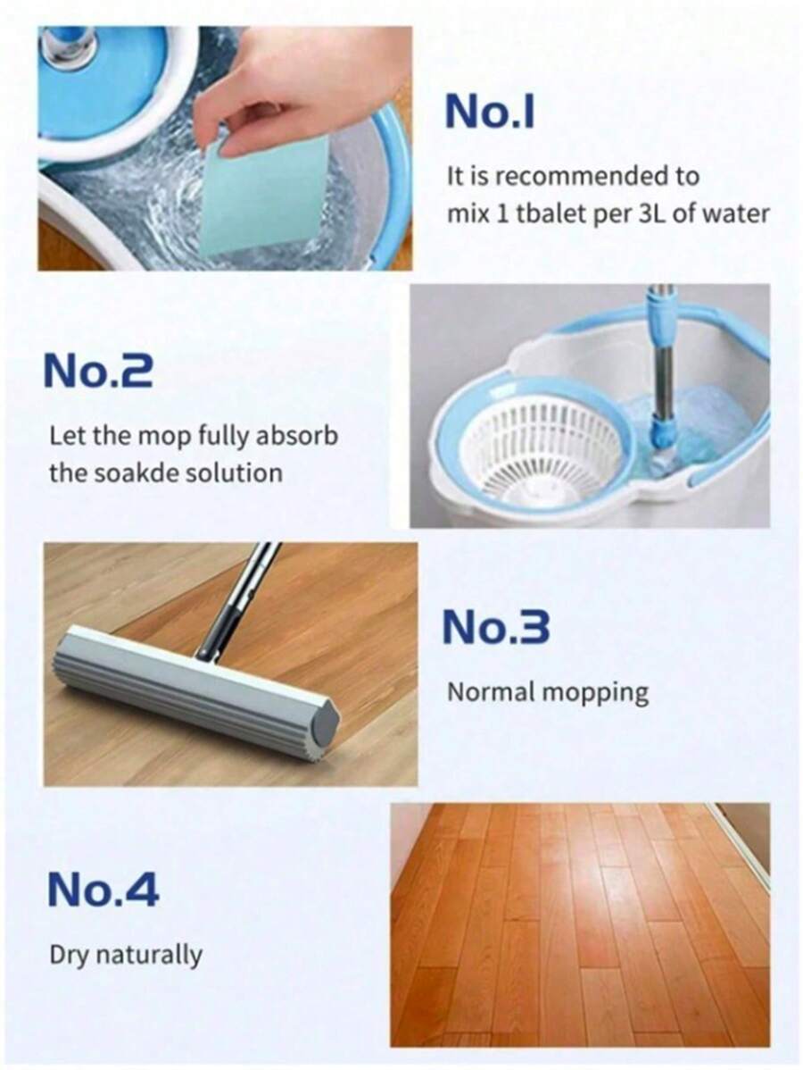 100pcs/50pcs/10pcs Toilet Cleaning Tablets, Toilet Cleaner, Floor ...