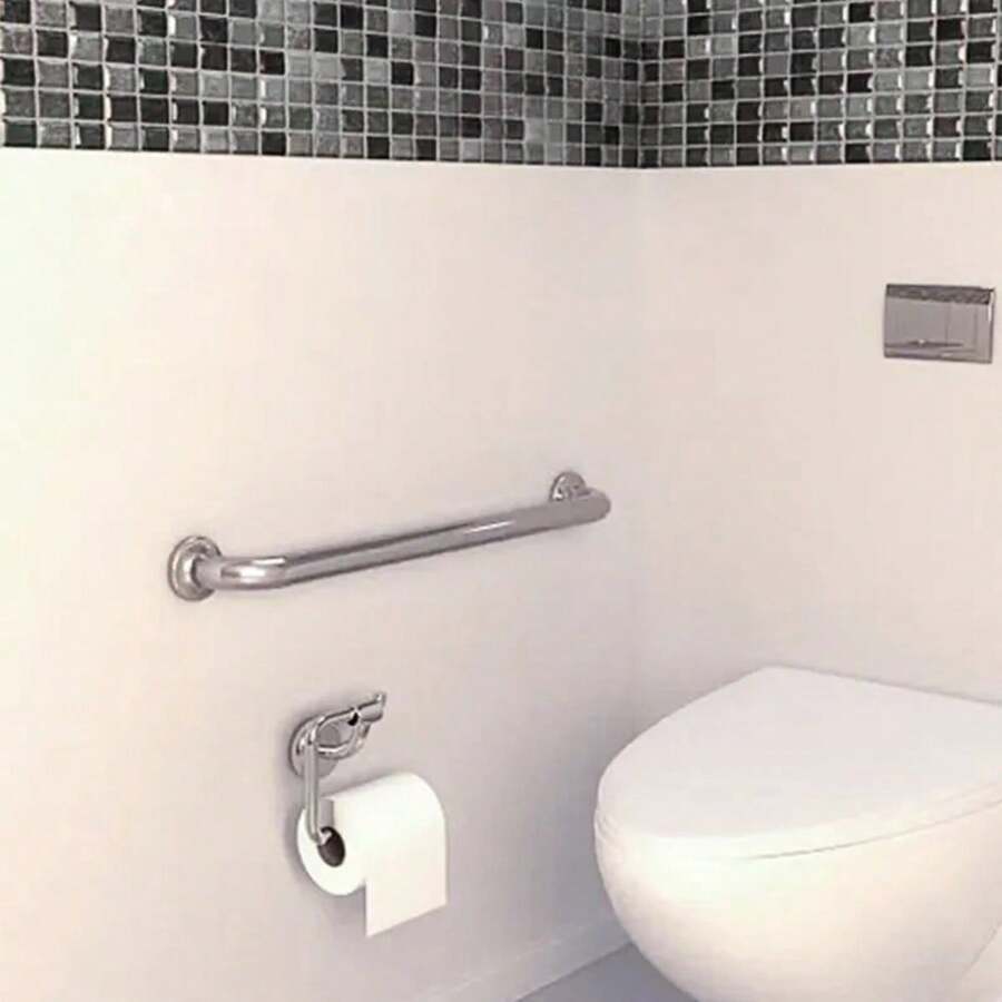 Support Handle Bar 50cm Stainless Steel Safety Kit 6 Units Elderly Pcd ...