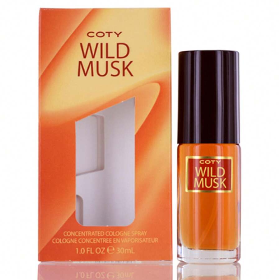 Coty Coty Wild Musk Coty Cologne Concentrate Spray 1.0 Oz In Window Box ...