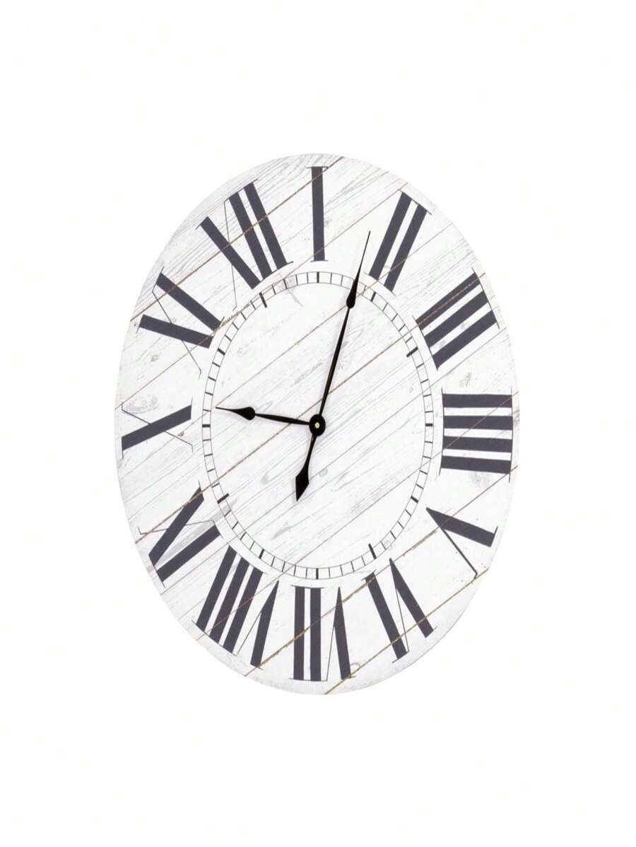 Aspire Home Accents 5865 Estelle French Country Wall Clock With Shiplap ...
