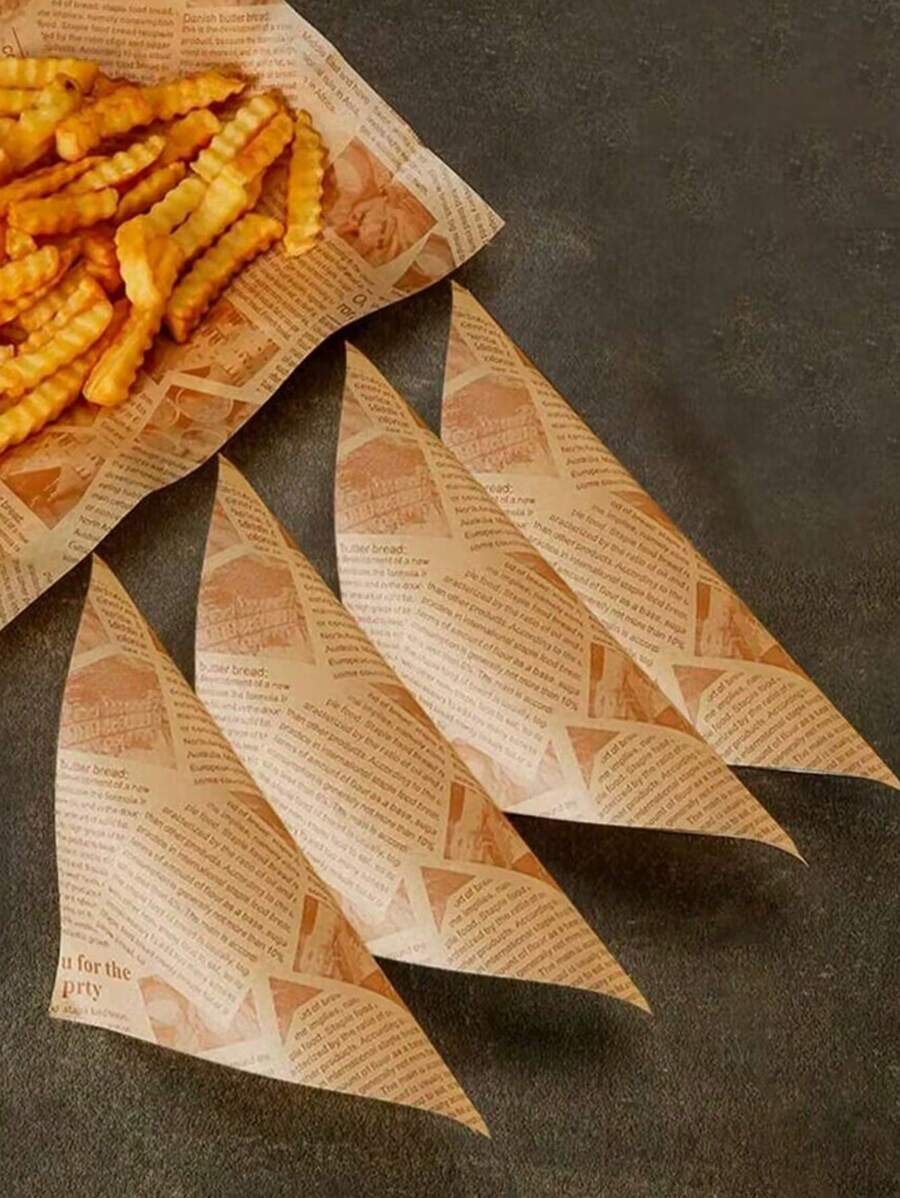 100pcs Baking Paper, Parchment Paper, Sandwich Wrapping Paper, Baking ...