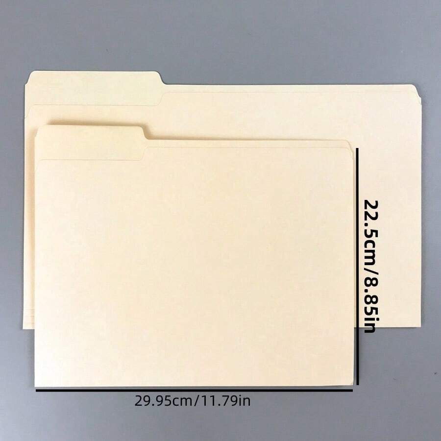 Manila Letter Size A4 Office File Folder, Filing Document Archive ...