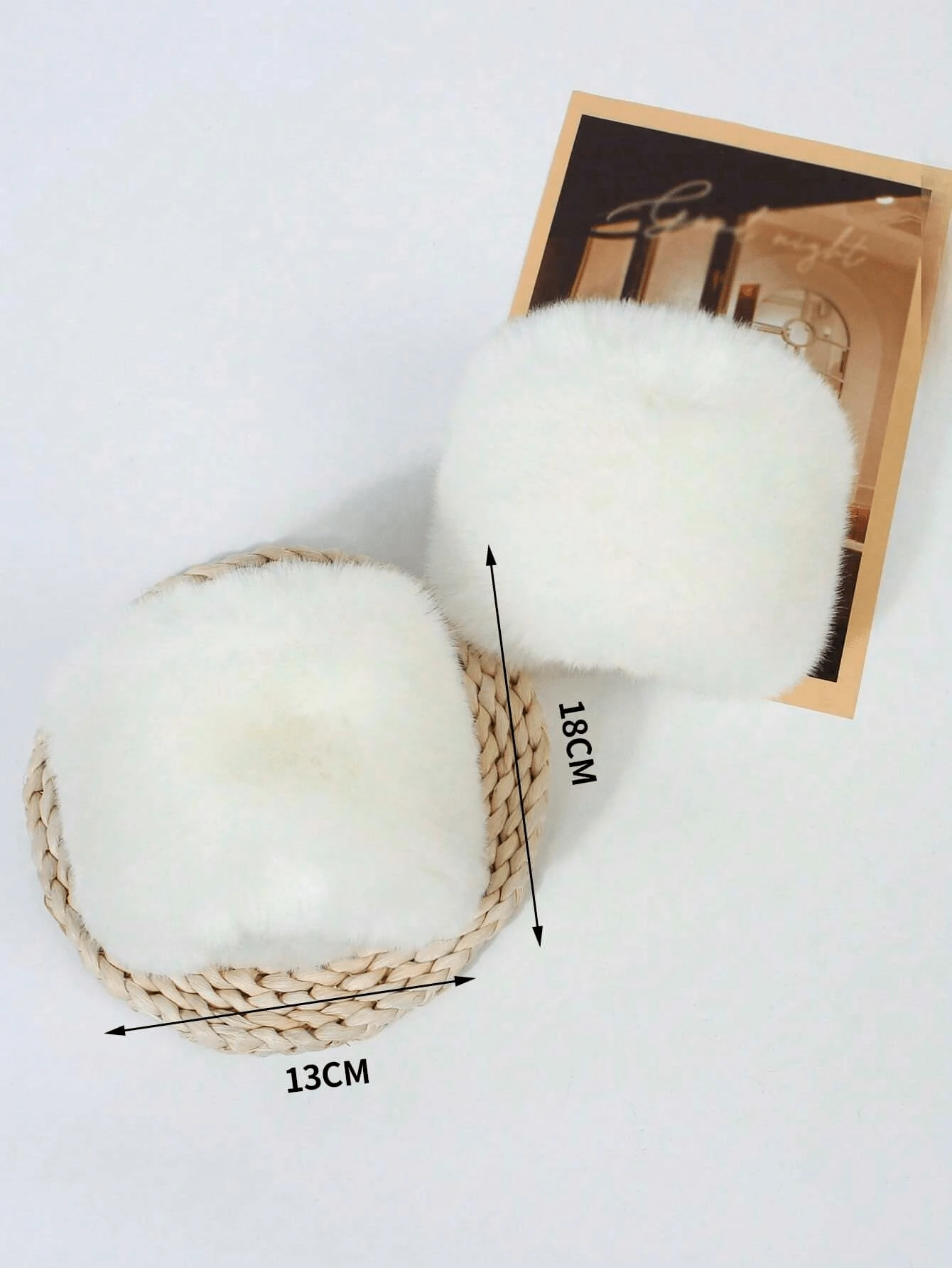 Elegant Faux Fur Warm Wrist Warmers, Soft Fluffy Cozy Wrist Sleeve Cuff ...