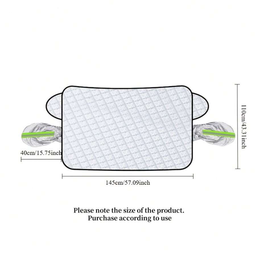 LCARS Couvre-pare-brise de voiture magnétique, coupe-vent pour l'hiver ...