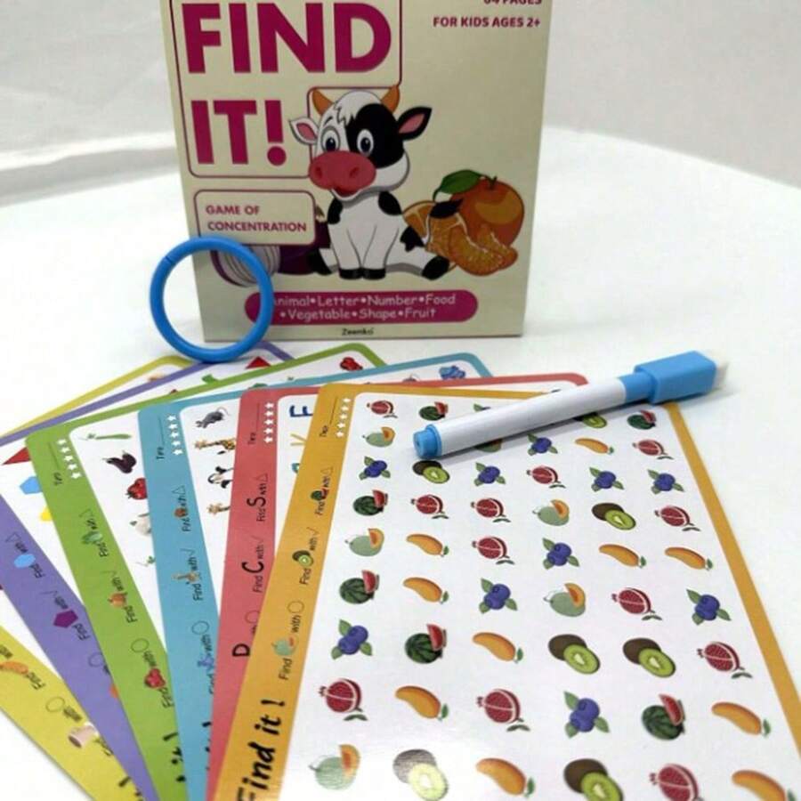Set Contains (32 Cards 1 Erasable Marker 1 PP Collection Circle ...