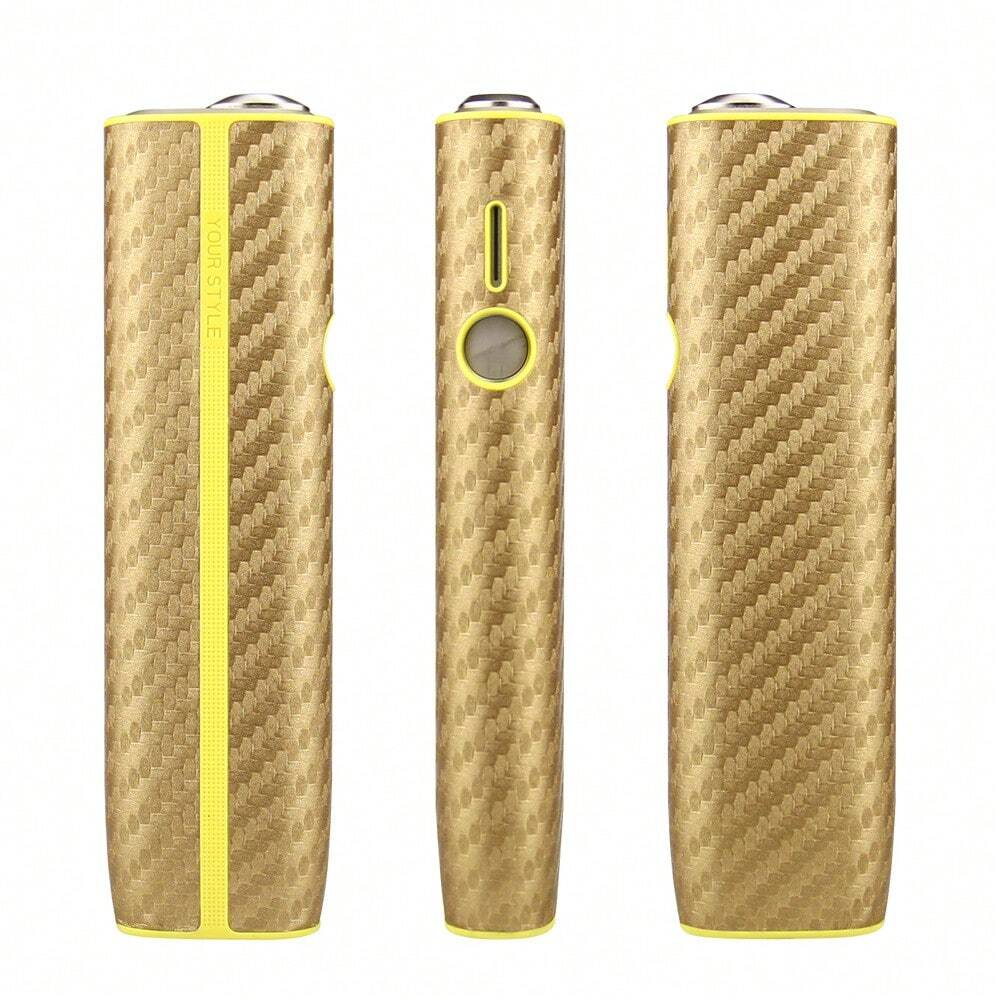 New Black Carbon Fiber PC+PU Leather Case For IQOS ILUMA One Cover For ...