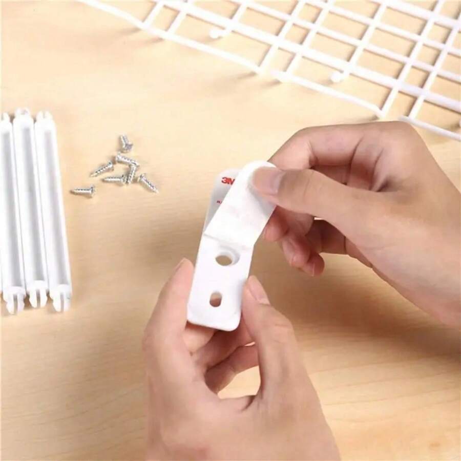 Office Wire Organizer Under Desk Storage Rack Cable Management Holder ...