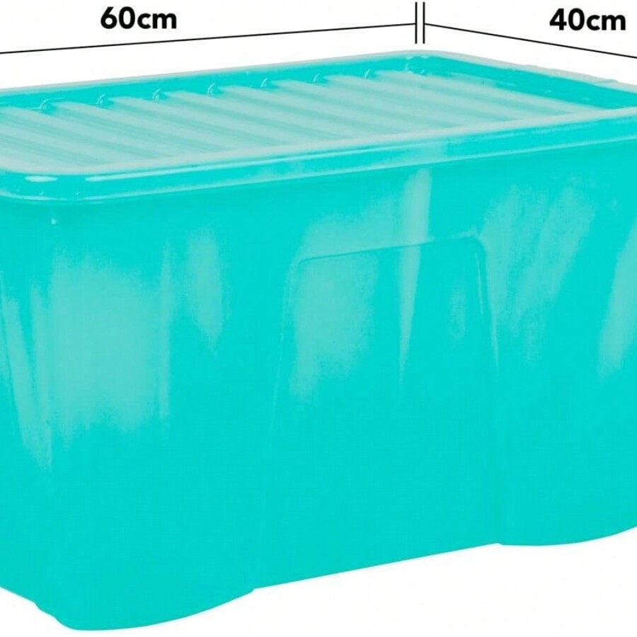 Whatmore Manufacturing Wham Crystal 60 Liter Storage, Heavy Duty ...