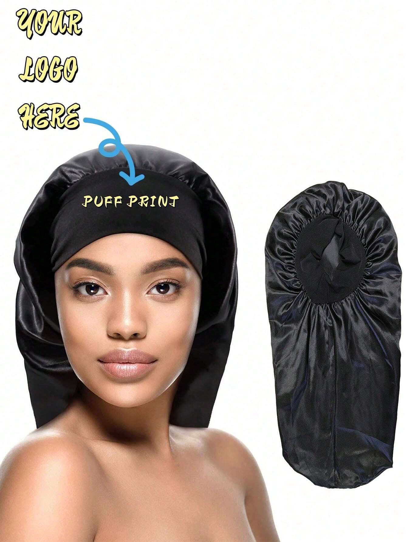 Custom Logo Beauty Makeup Cap For Women With Long Hair, High Elasticity ...