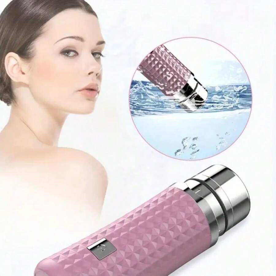 Epilateur compact sans fil pour femmes - Peut enlever facilement les poils des aisselles, des ...