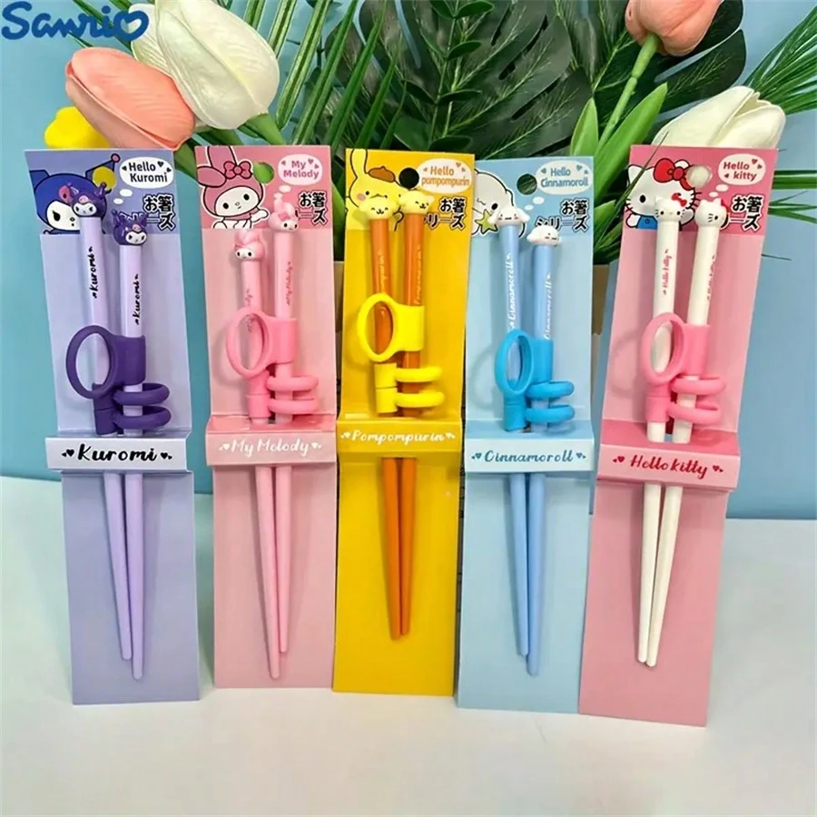 Sanrio A Pair Of Cute Cartoon Style Learning Chopsticks From Sanrio ...