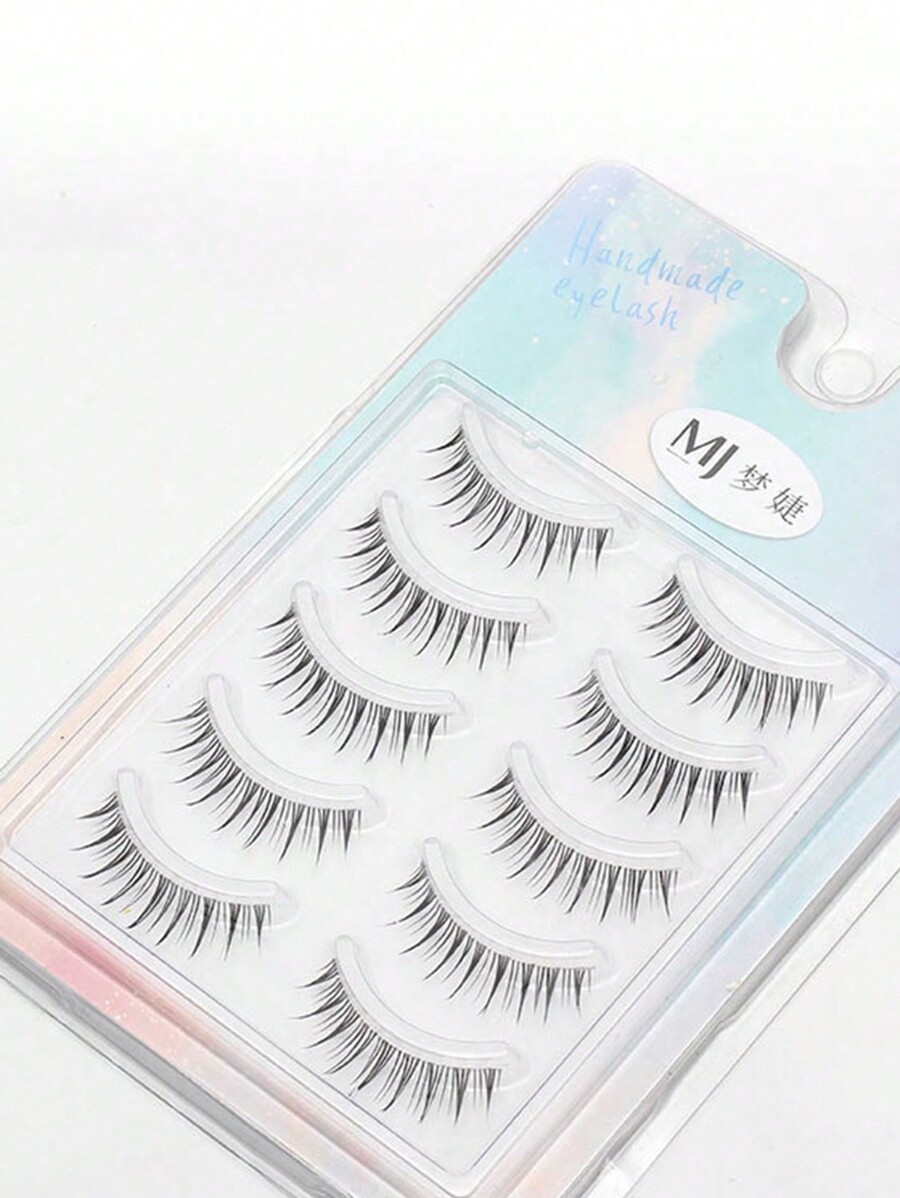 5 Pairs Natural Looking Beginner Demon, Fairy Eyelash Extensions ...