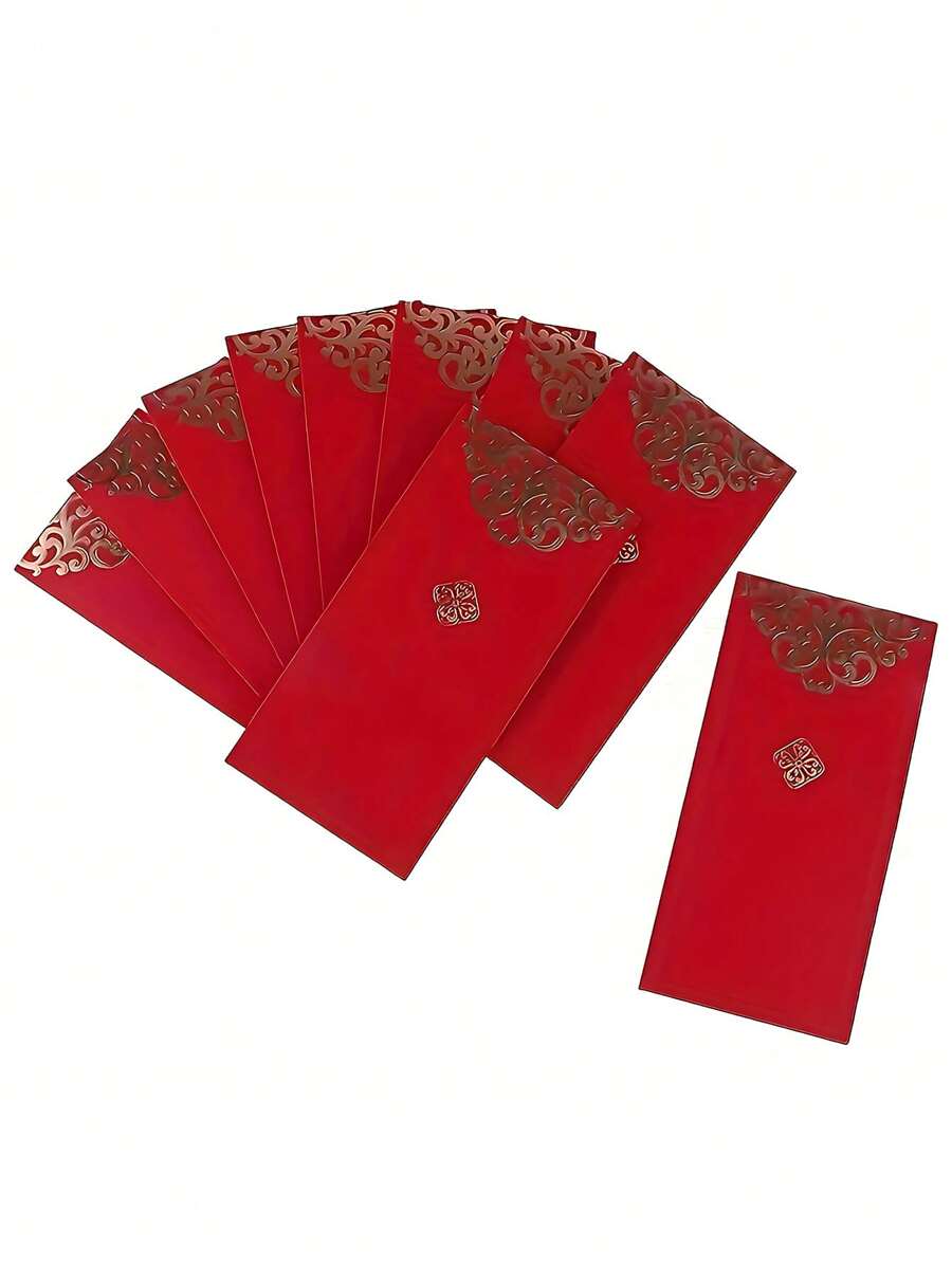20pcs Chinese New Year Red Packet Big Red Packet 2025 Year Of The