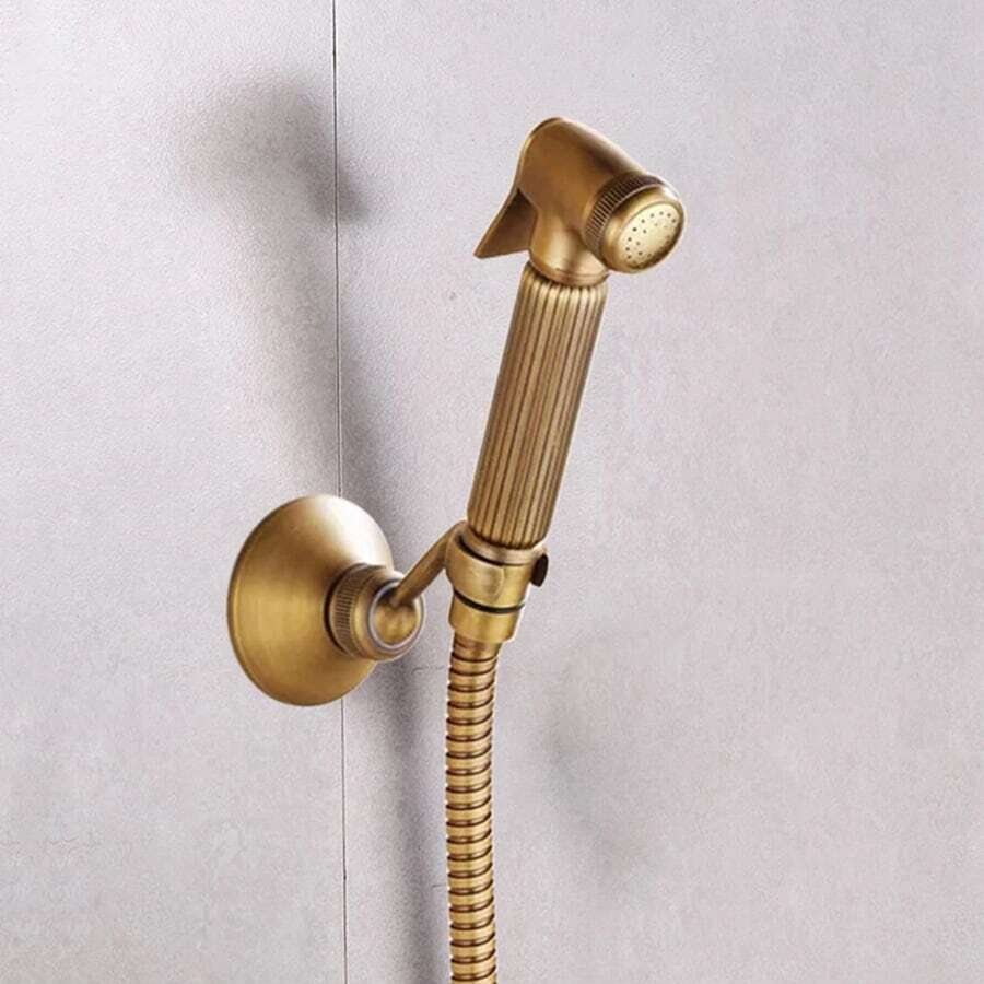 Dhamma Hand Held Bidet Sprayer Douche Kit Toilet Bidet Faucets Antique ...