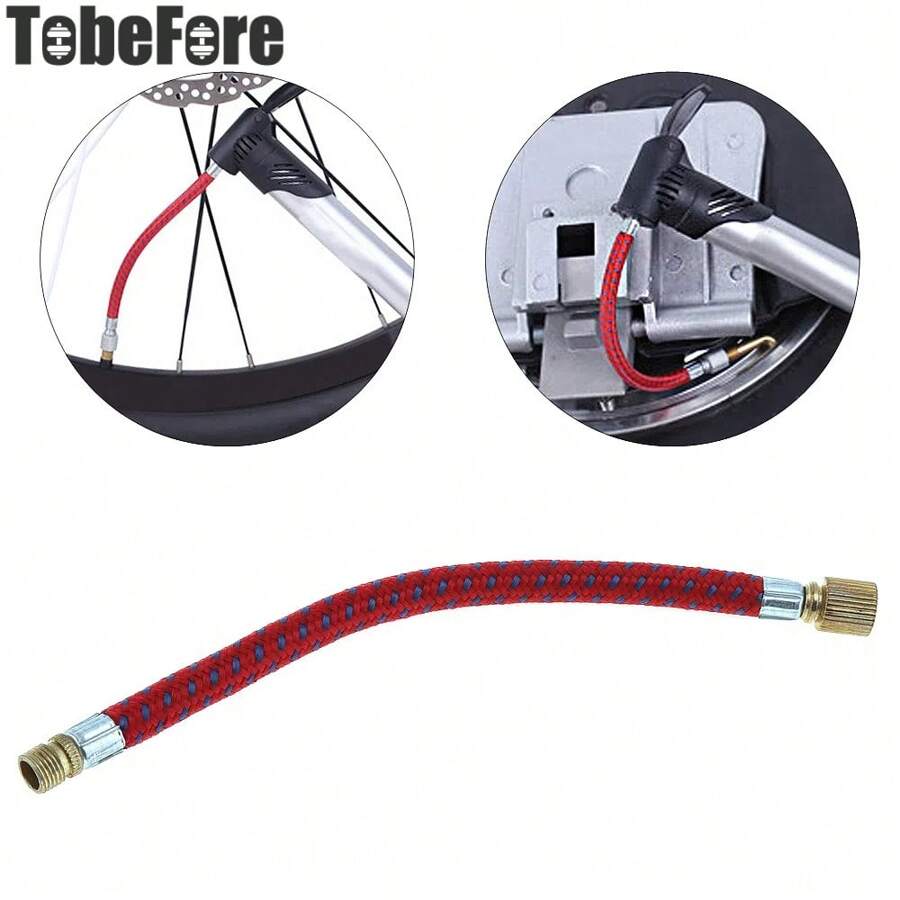 16.5 Copper Plated Air Pump Extension Hose Fit For Road & MTB Bikes ...