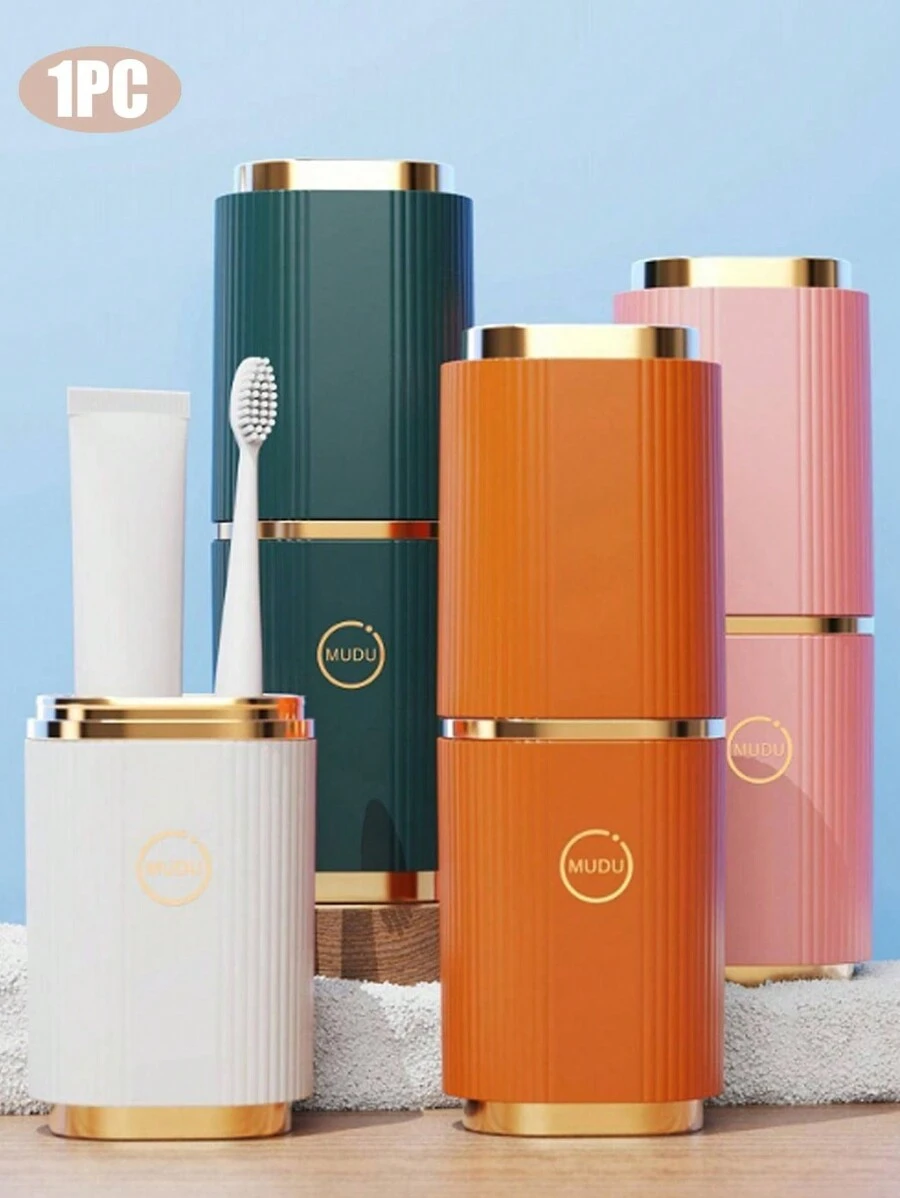 1pc Light Luxury Travel Wash Cup Toothbrush Storage Box Family ... 1pc Light Luxury Travel Wash Cup Toothbrush Storage Box Family ...