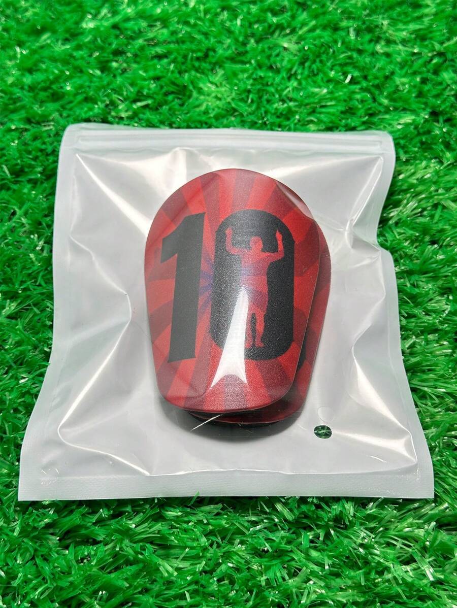 10*6cm Mini Soccer Shin Guards, Fearless In Attack And Defense, Upgrade ...