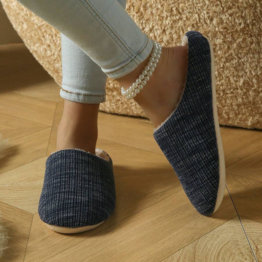 Comfy Indoor Slippers, Quiet Anti-Slip For Wooden Floors | SHEIN South ...