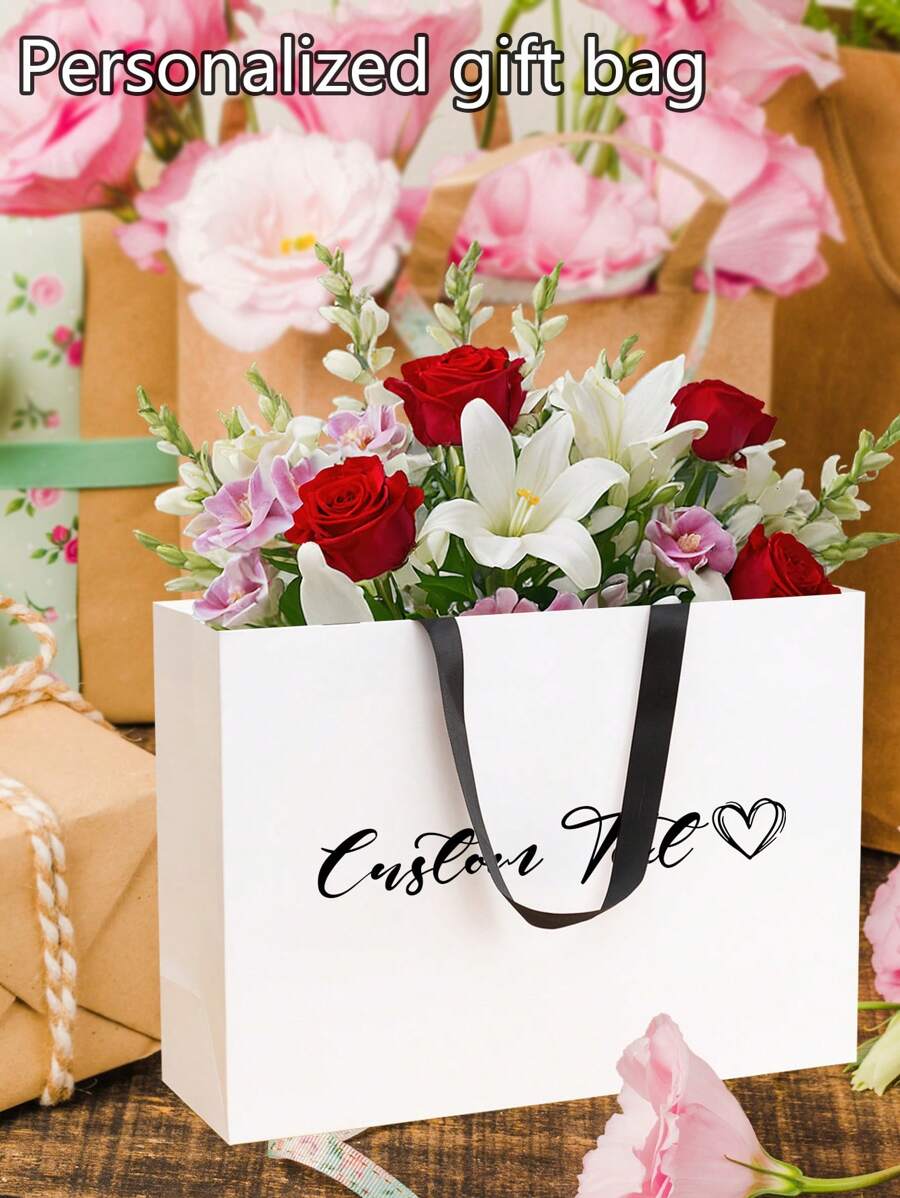 Personalized Gift Bag Goft Bags With Handles Bithday Party Gift Bag ...