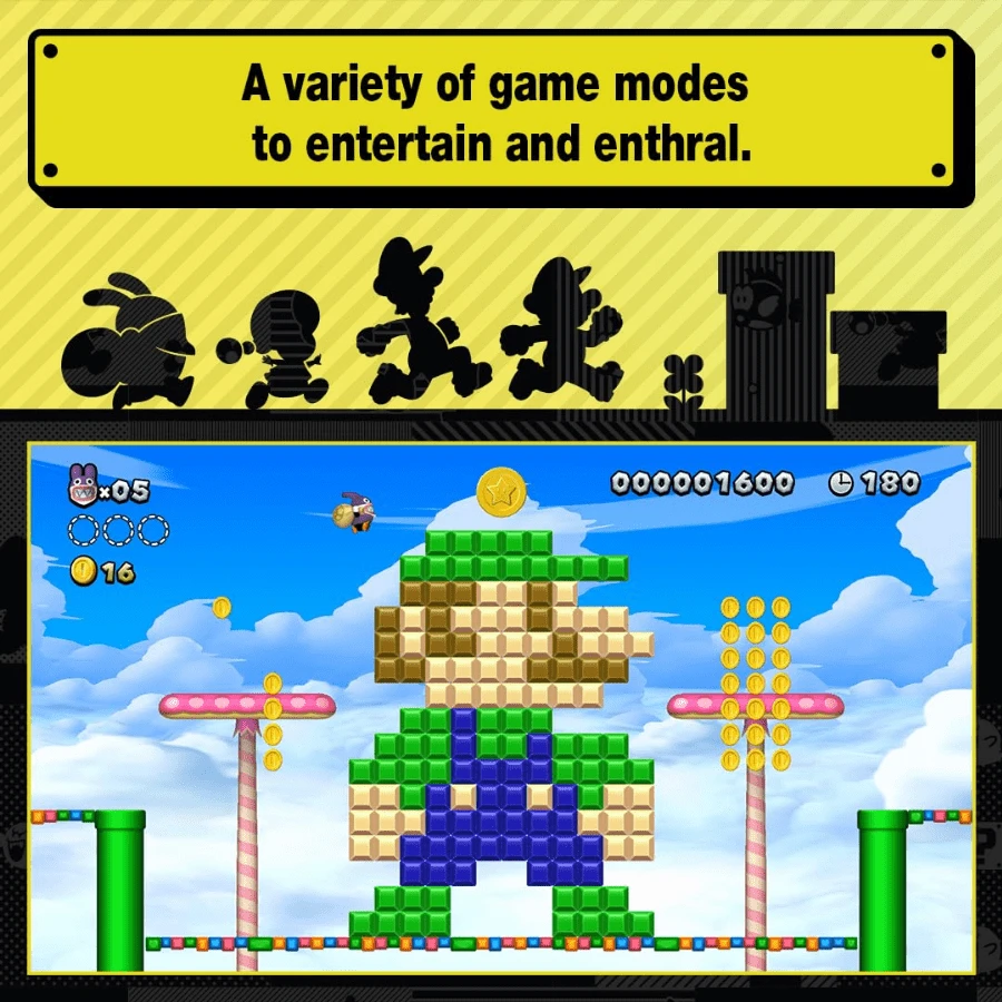Nintendo Switch New Super Mario Bros.U Deluxe - Nintendo Switch Game ...