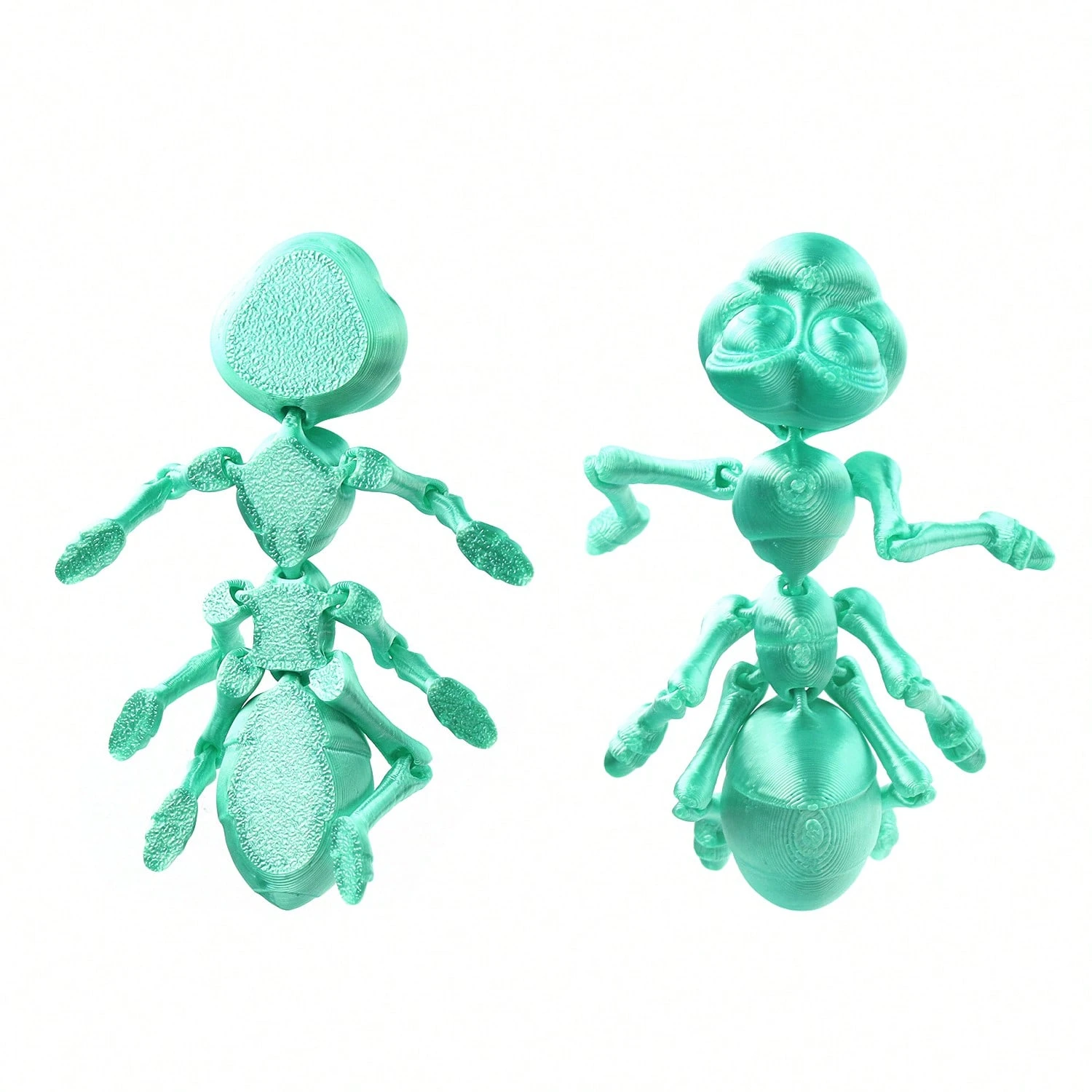 3 Formiche stampate in 3D, modelli di animali simulati, giunti mobili ...