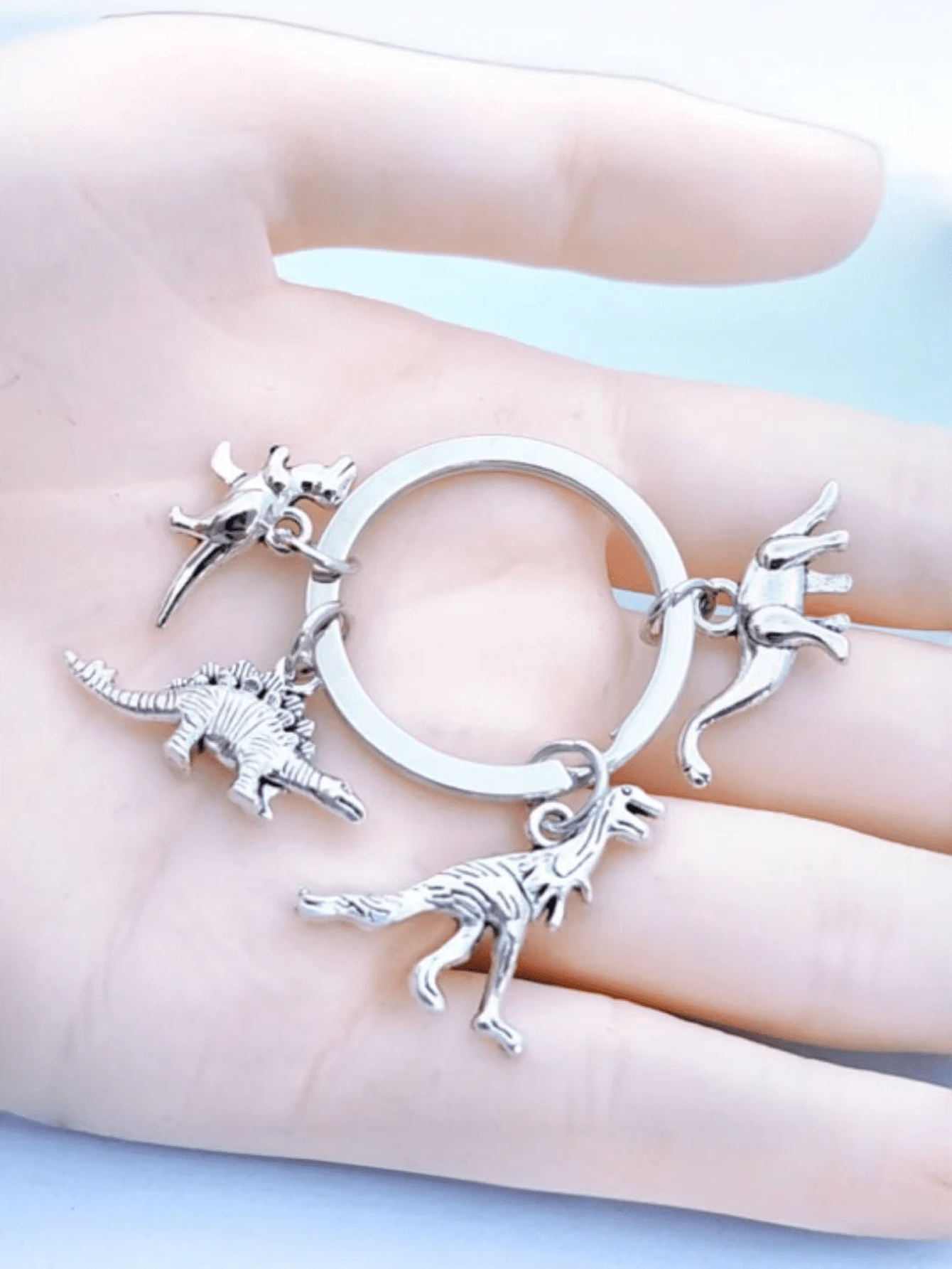 1pc Fashion Dinosaur Keychain Bag Decoration, T-Rex, Sword Dragon ...