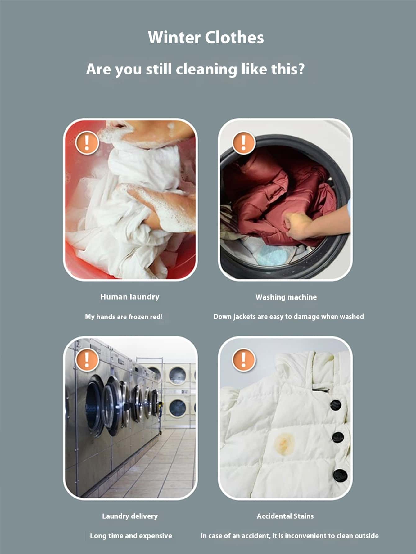 12 Pieces/30 Pieces/80 Pieces - Down Jacket Cleaning Wipes, Clothes ...