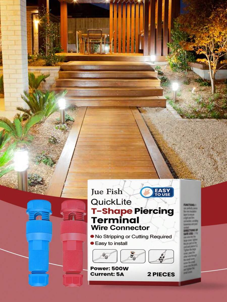 T-Shape Piercing Terminal Connector - Convenient Quick Terminal ...