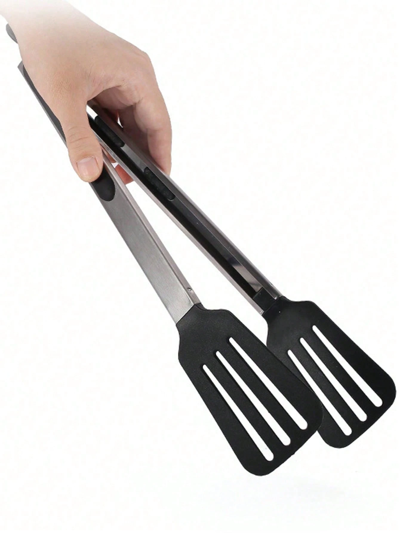 1pc Black Food Clip, High Heat Resistant Tongs, Suitable For Steak ...