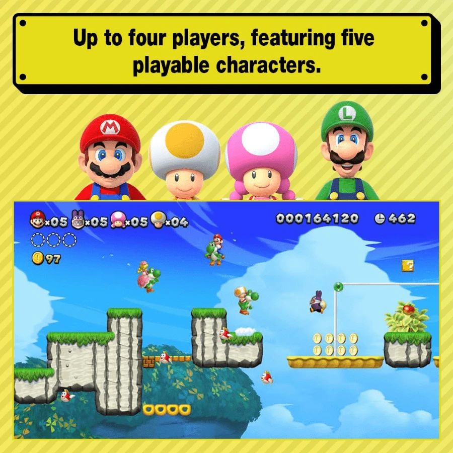 Nintendo Switch New Super Mario Bros.U Deluxe - Nintendo Switch Game ...