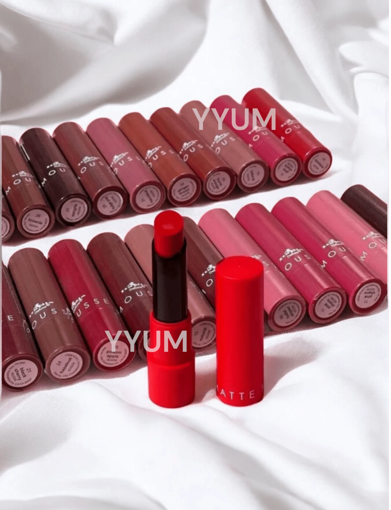 Set labial Italia Deluxe kit Tope Five Mousse Mate Labiales kit con 5 ...