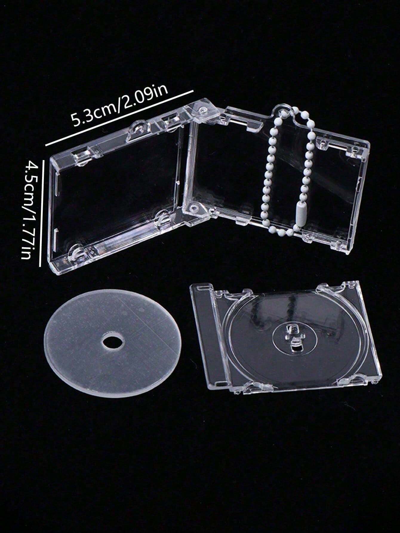 1pc Mini CD Box Album Record Pendant Keychain,Diy Acrylic Keychains ...