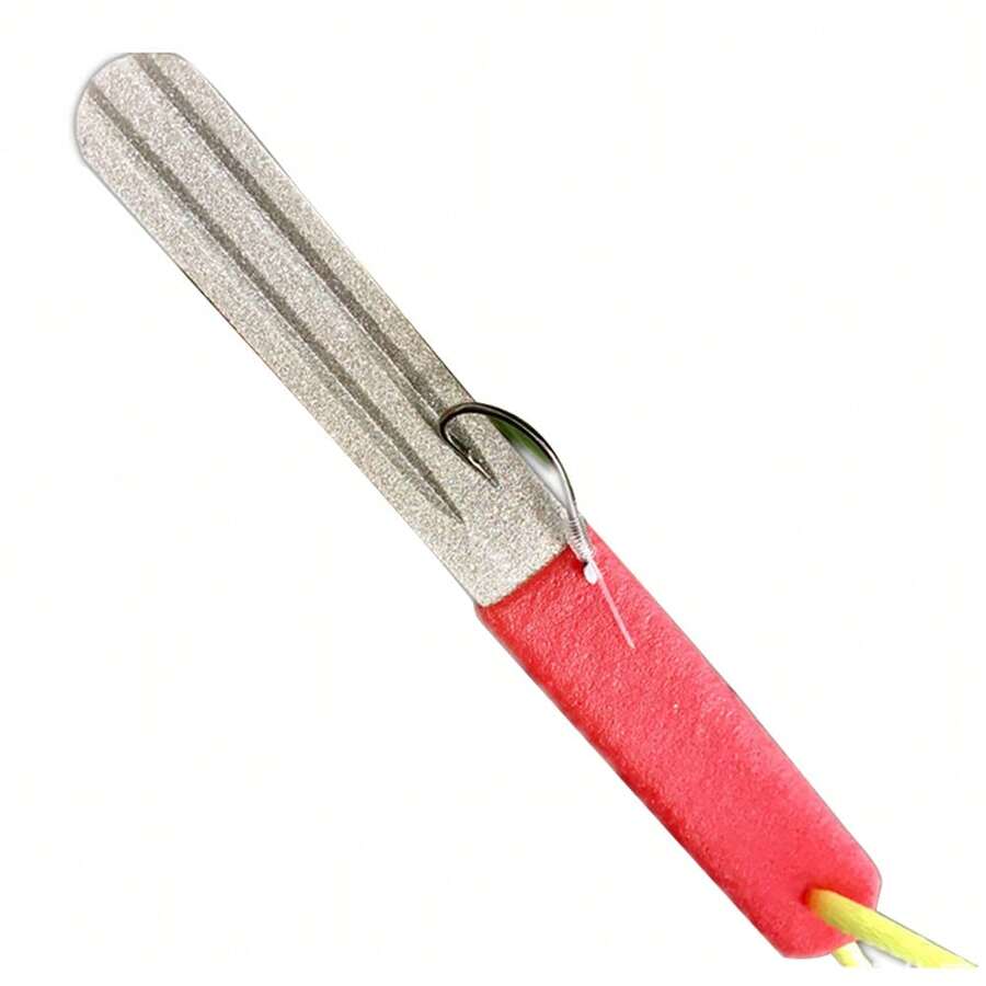 New Double Side Hook Hone Fishing Hook File Line Stripper Knife ...