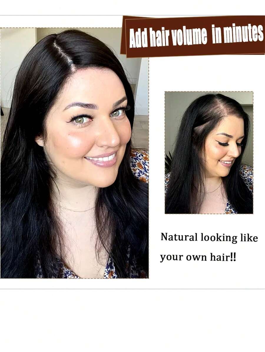 Hair Toppers For Women 100% Human Hair For Thinning Hair ,Hair Loss ...