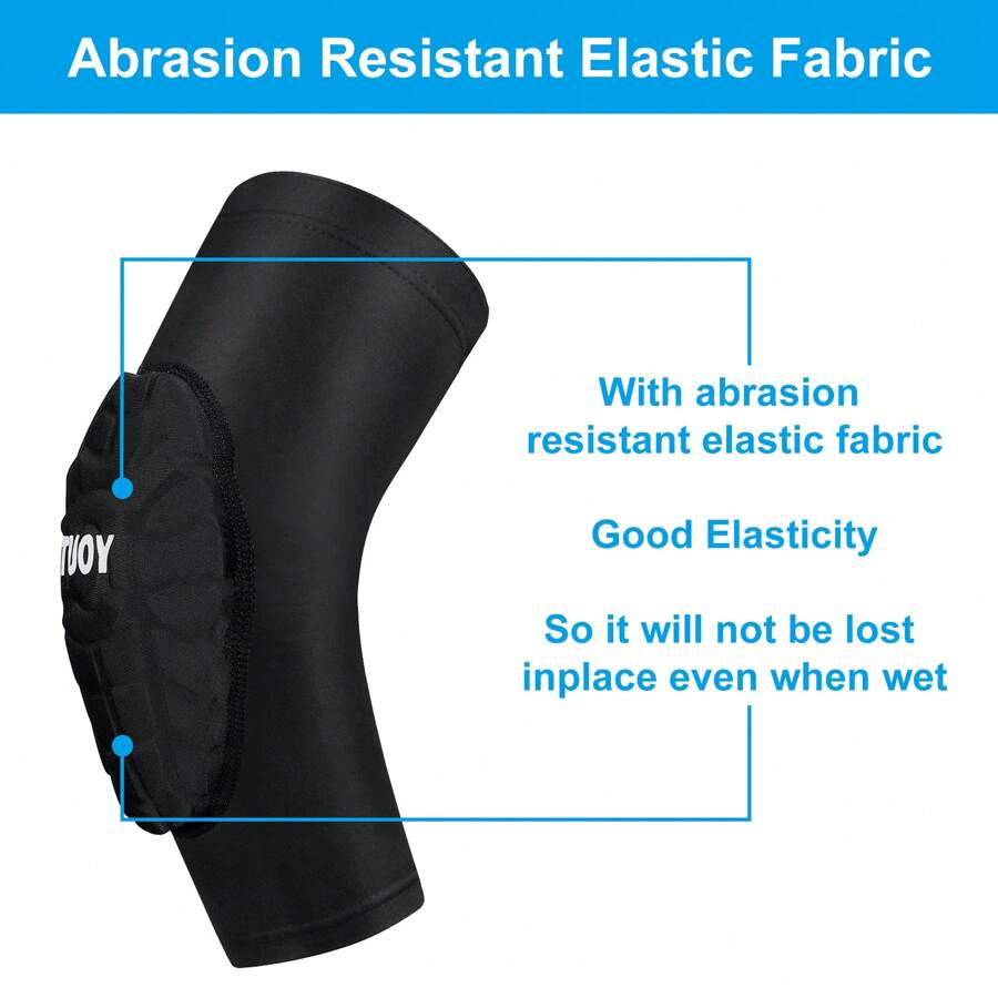 TUOY 1 Pair Arm Compression Sleeves With Elbow Pads Elbow Brace Support ...