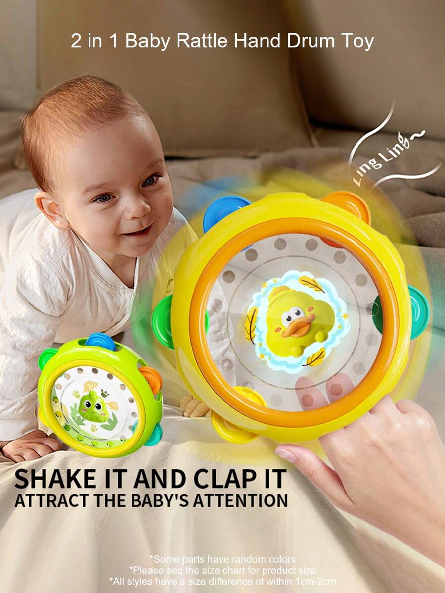 Rattle Toy Lovely 2024 New Baby Toys Baby Puzzle Clap Ringing ...