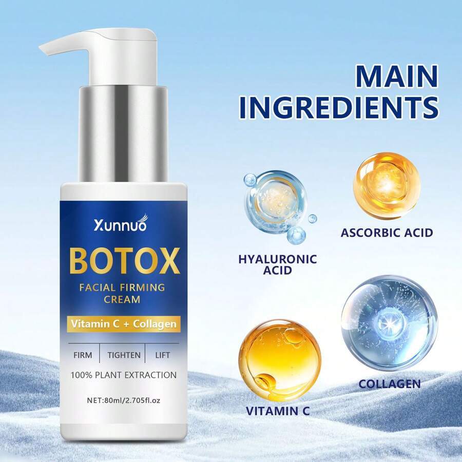 Botox Face Firming Cream With Collagen And Vitamin C - A Moisturizing ...