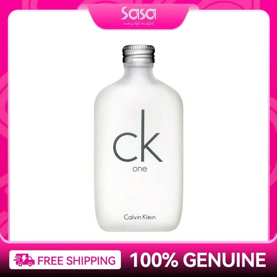 Calvin Klein CK One Eau De Toilette Spray 100ml/3.3oz - Citrus Unisex Fragrance, Long Lasting ...