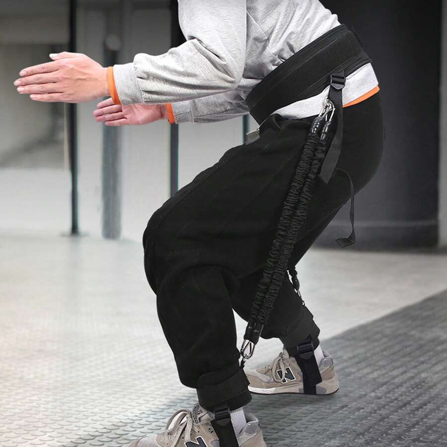 Vertical Jump Trainer Leg Strength High Resistance Vertical Leg Bands ...