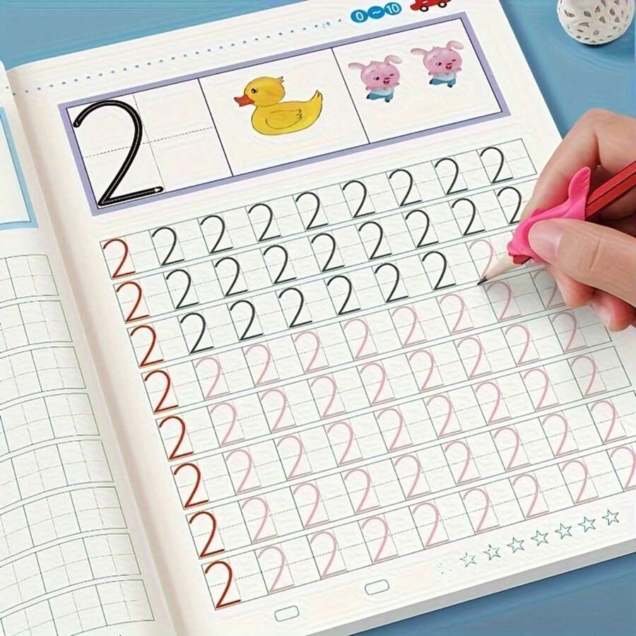 Pinyin Miaohong Kindergarten Children Write Numeric Stroke Order ...