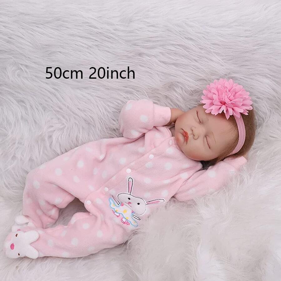 Doll 20 Inches (About 50 Centimeters) Realistic Baby Doll Soft Vinyl ...