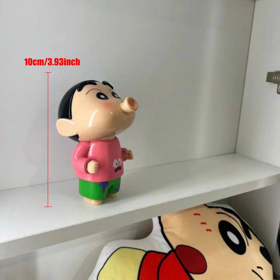 CRAYON SHINCHAN Crayon Shin-Chan Figurine Nohara Shinnosuke Action Figures Beeping Mouth Pvc ...