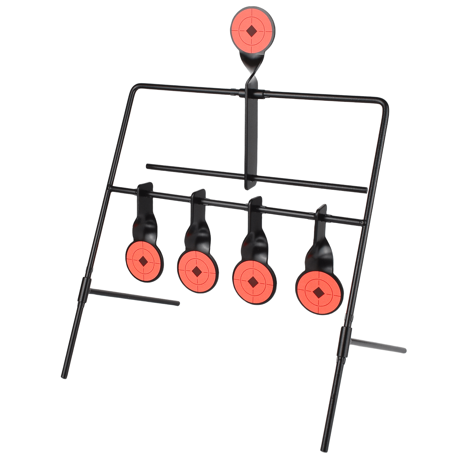 Cible de tir en métal, lance-pierres de chasse, support de cible ...