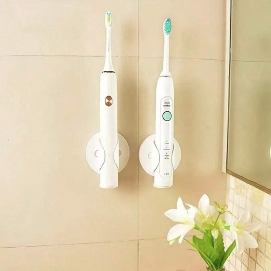Easy To Install Electric Toothbrush Holder - No Drilling Required, 3M ...