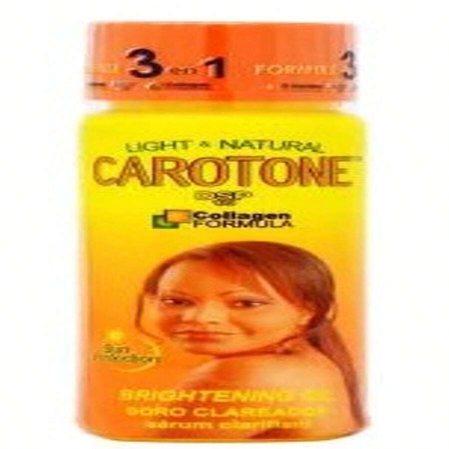 Carotone Brightening Oil Light Natural Sun Protection Collagen Formula ...