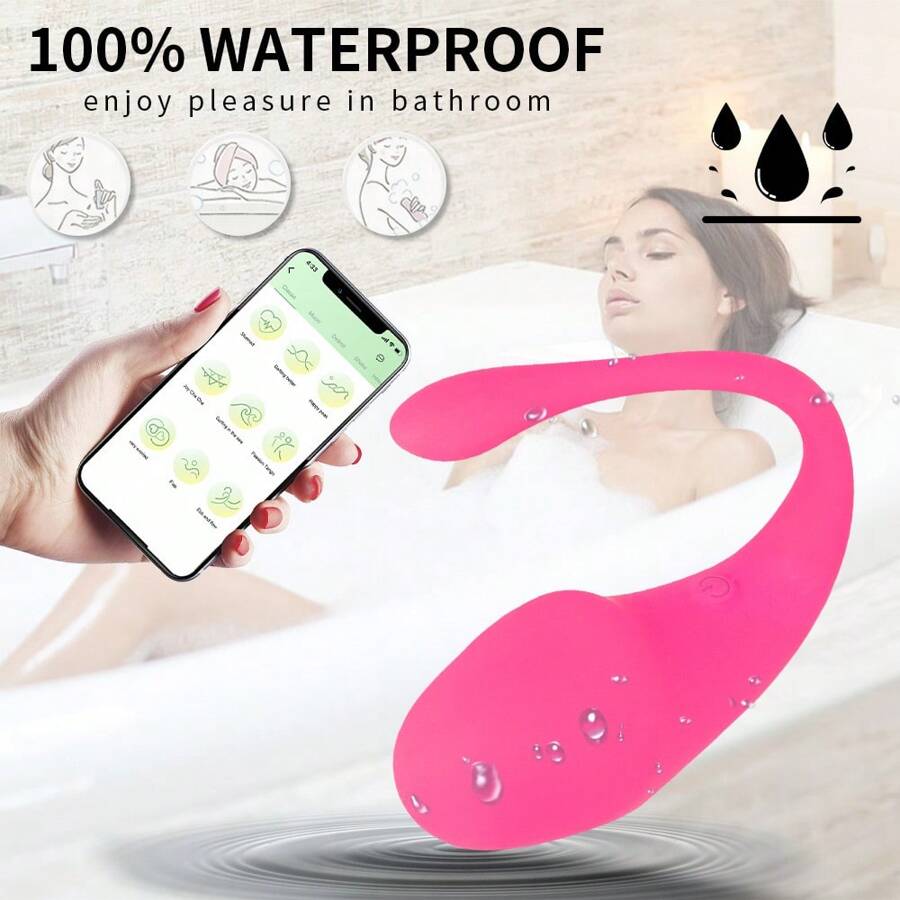 Wireless Bluetooth App Vibrator G Spot Vibrating Egg Massager Wearable