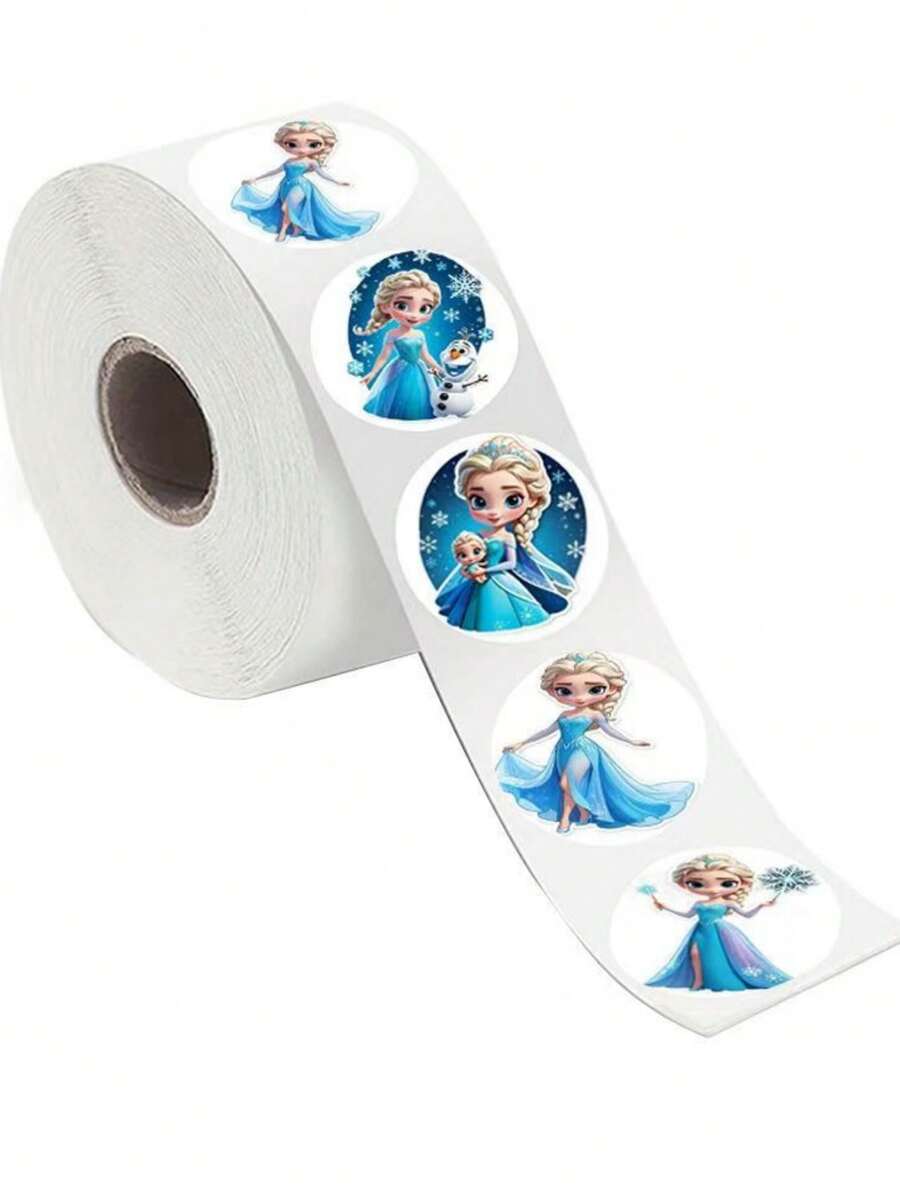 Disney 500/1500pcs Kawaii Frozen Diy Elsa Stickers Anime Seal Label ...
