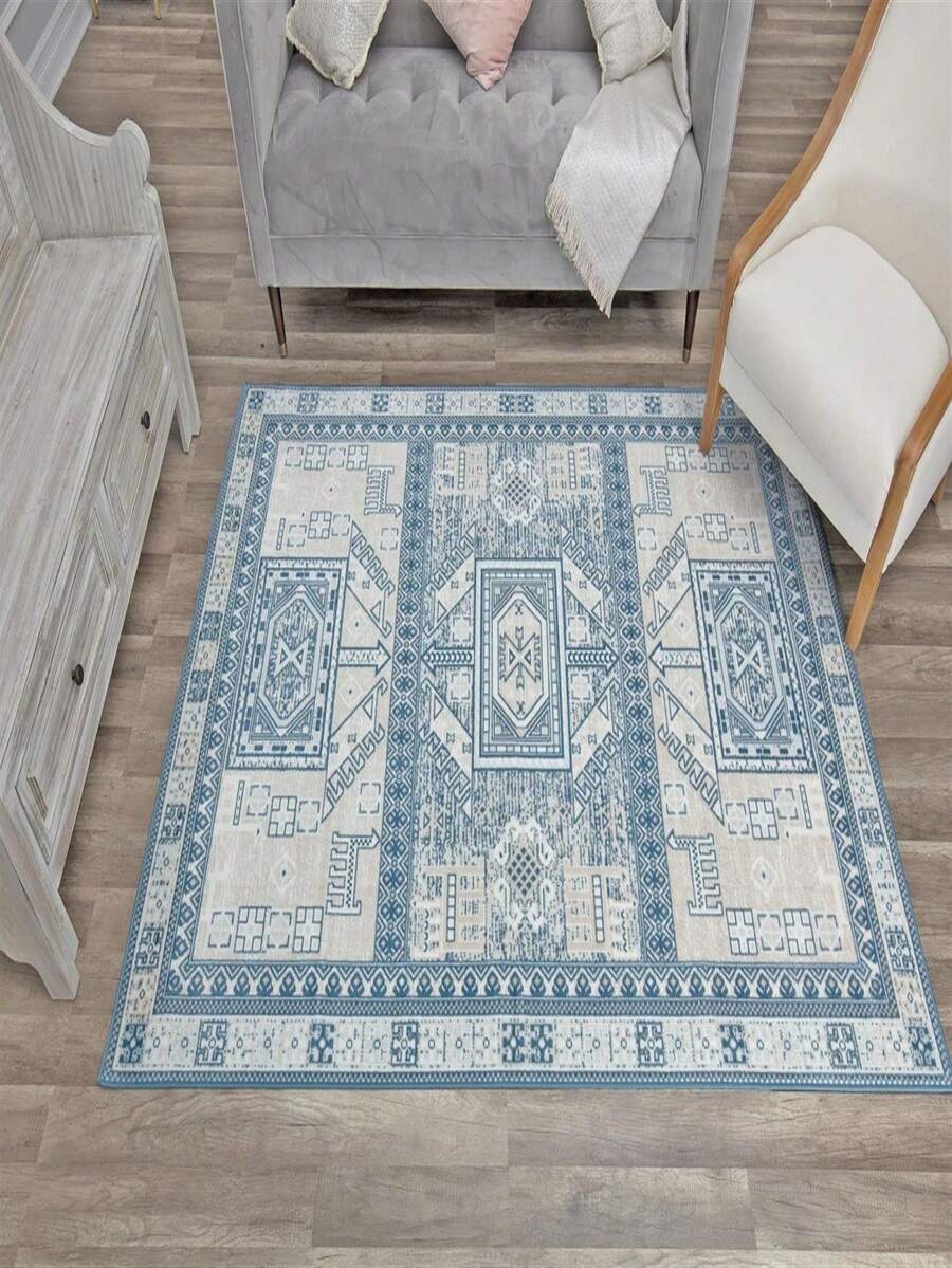 Rugs America RA30580 2 Ft. 6 In. X 4 Ft. Freida FY60A Azure Vintage ...